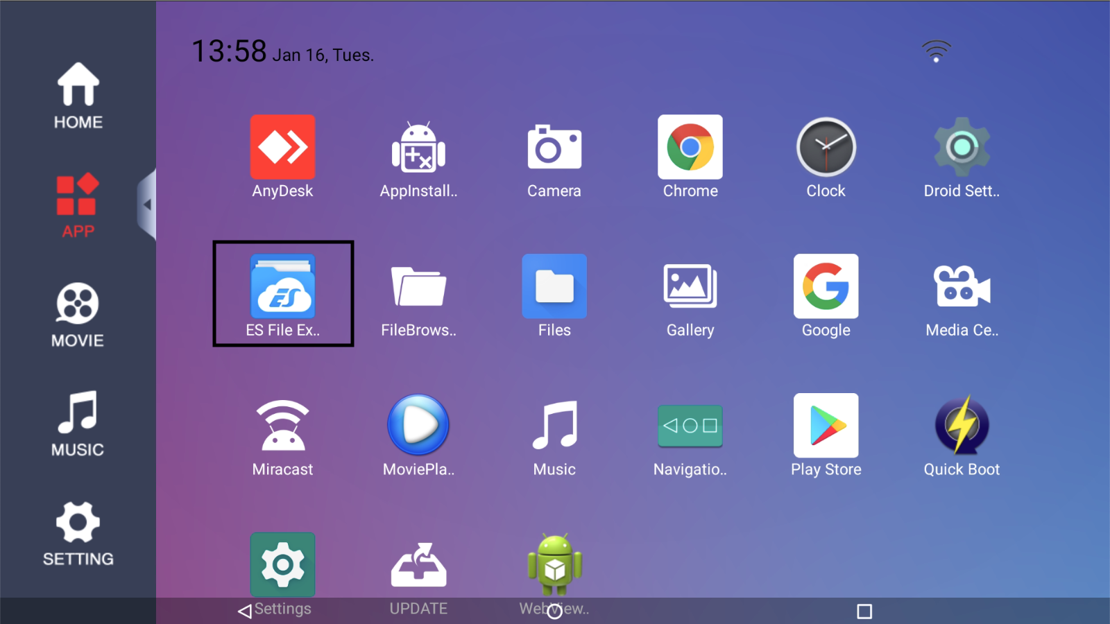 🌳 Configuración Root usando ES Explorer
